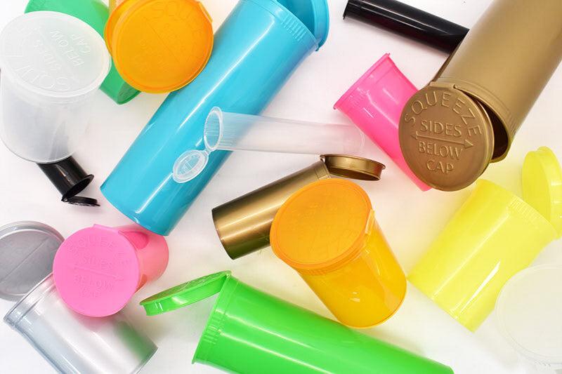 Pop Top Vial FAQ – Dram Sizes, Uses & Cannabis Packaging Guide — MJ ...