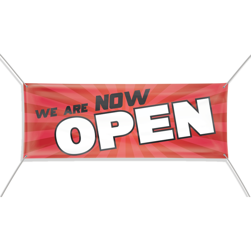 13oz Indoor/Outdoor Banner with Grommets (Various Sizes & Styles) — MJ Wholesale