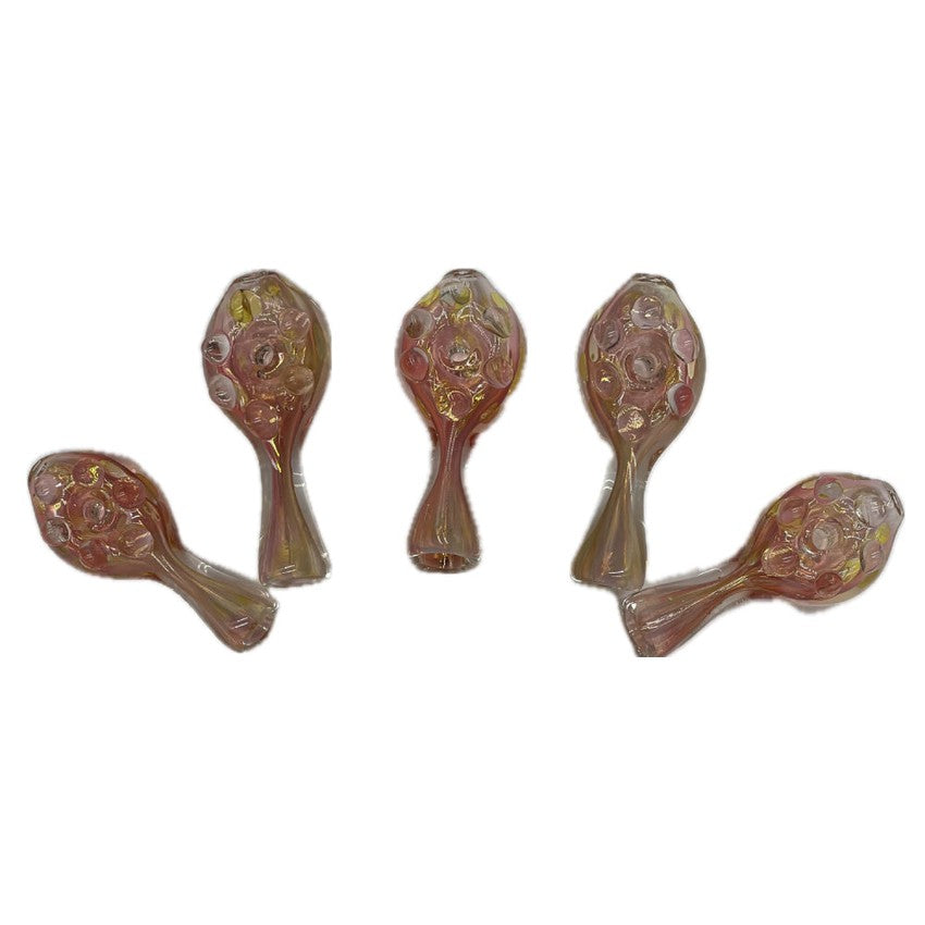 3" Round Chillum With Glass Knobs - Design May Vary - (1 Count) - Shop ...