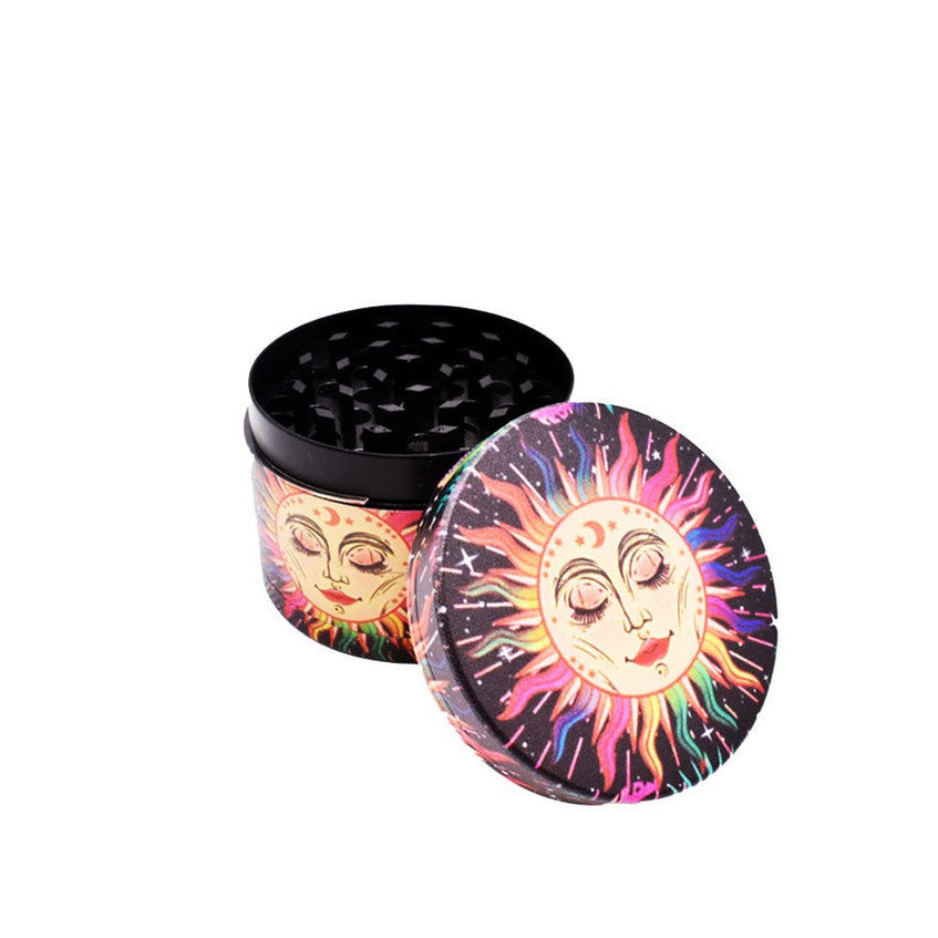 50mm 4 Part Grinder - Various Designs - (1 Count) - Shop The Kiss — MJ ...