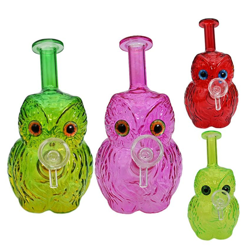 5.5" Owl Bong Water Pipe - Design And Color May Vary - (1 Count) — MJ ...