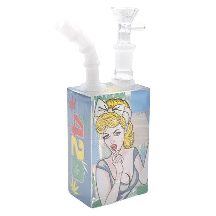 7" Juice Box Bong - Various Designs - (1 Count) - Shop Space Style 1 ...