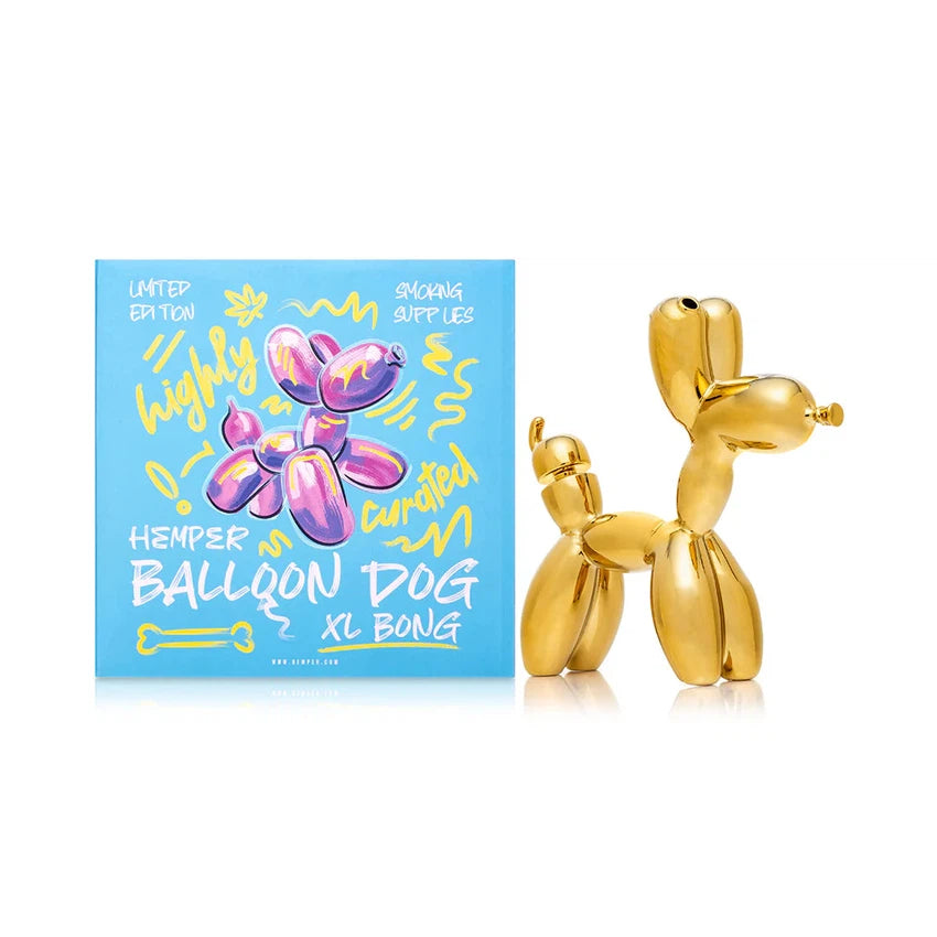 7.6" Hemper Balloon Dog XL Bong - (1 Count) — MJ Wholesale