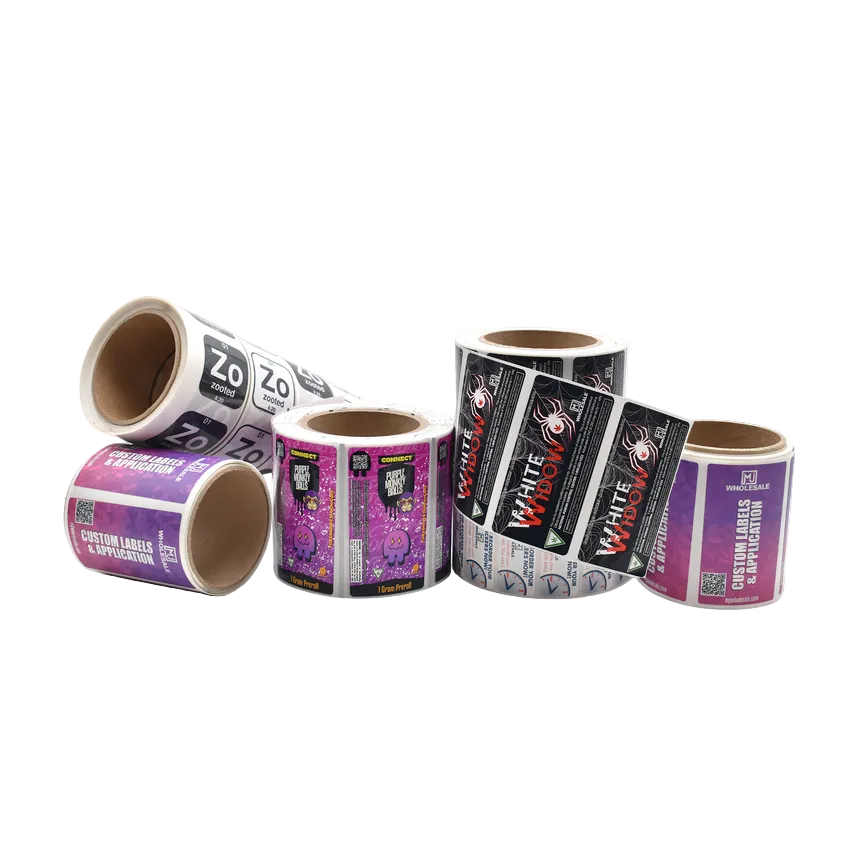 Custom Labels - Any Shape or Size - MJ Wholesale