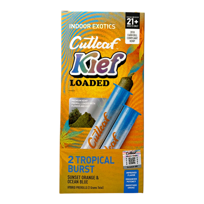 Cutleaf Kief Loaded THC-A Pre Rolls - (10 Count Displays) — MJ Wholesale