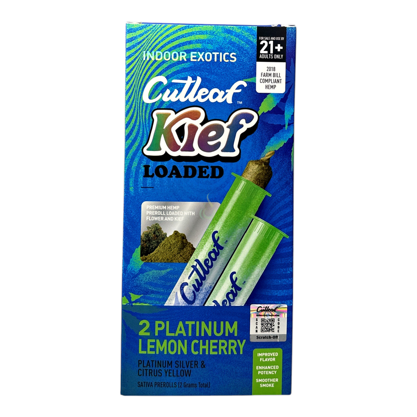 Cutleaf Kief Loaded THC-A Pre Rolls - (10 Count Displays) — MJ Wholesale
