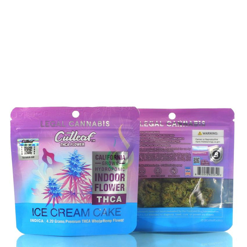 Cutleaf THCA Flower - 4.2g Per Pack - (10 Count Display) — MJ Wholesale