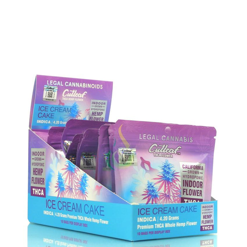 Cutleaf THCA Flower - 4.2g Per Pack - (10 Count Display) — MJ Wholesale