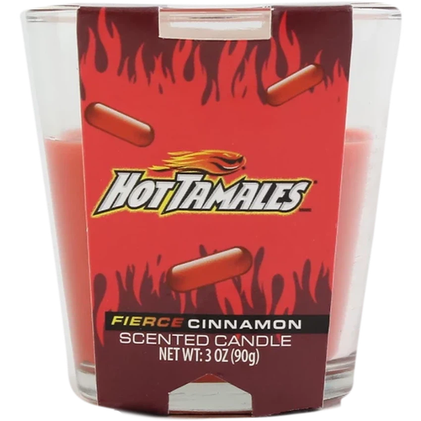 Hot Tamale Candy 3oz Candles - Cinnamon Scented - (Various Count) - MJ ...