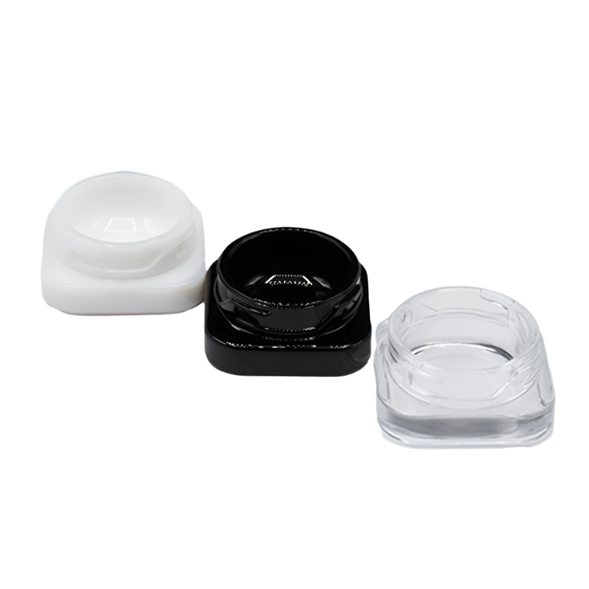 Humidi 9ml Square Concentrate Jars - Lids Not Included - (400 Count ...