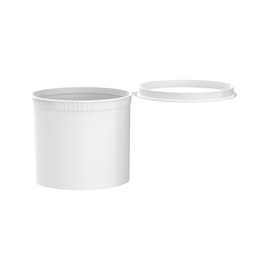 Intertech 90 Dram Pop Top Vial - Opaque White - (2,700 Per Pallet) — MJ Wholesale