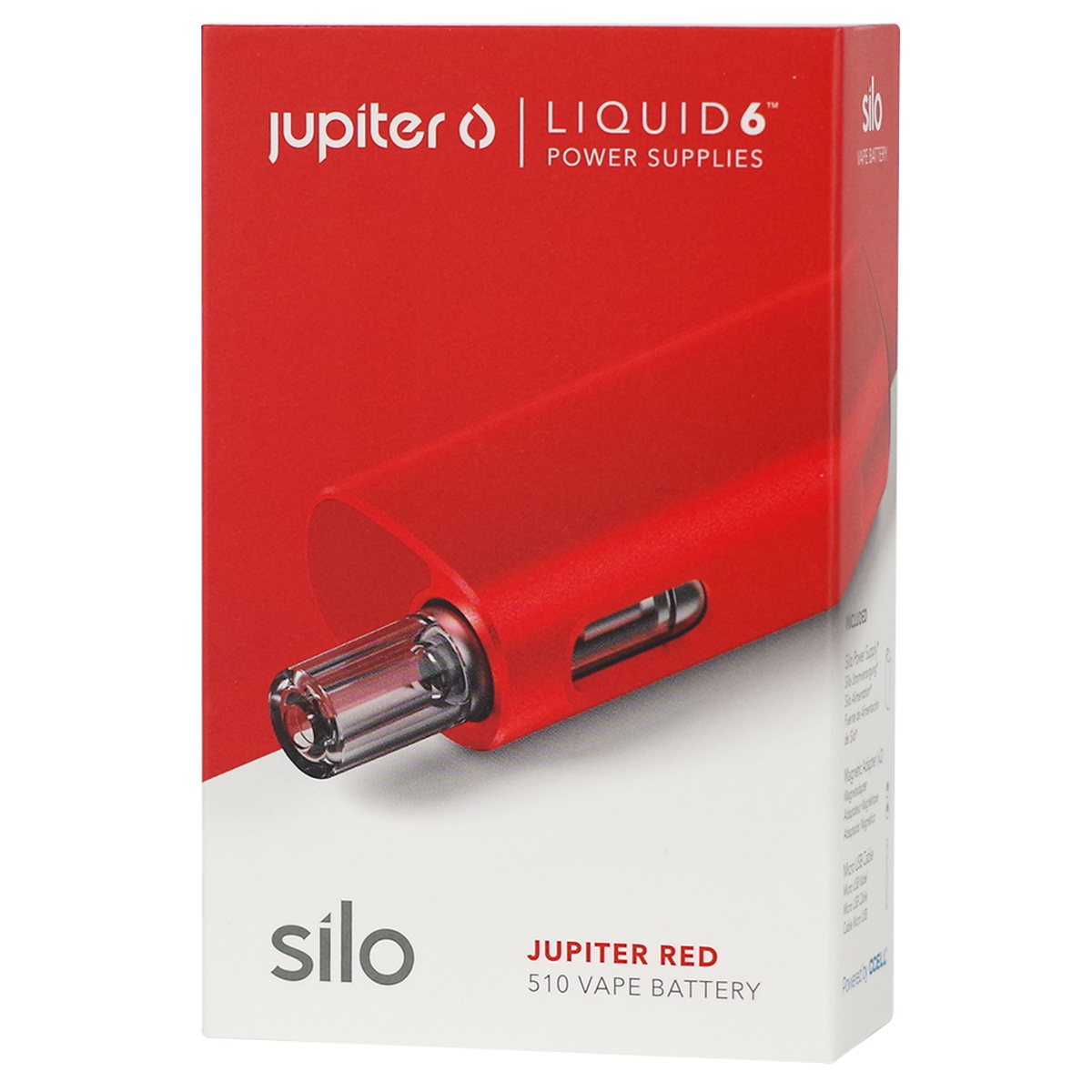 Jupiter Silo Ccell Liquid 510 Thread 6 350mAh Battery - Various Colors ...
