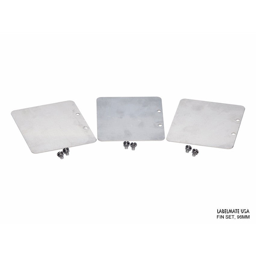 Labelmate Replacement 6” Core adapters Set of three (3) steel FinsFIN ...