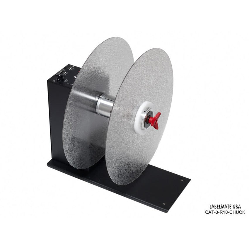 Labelmate Standard Heavy-Duty Rewinder - CAT-3-R18-CHUCK - MJ Wholesale