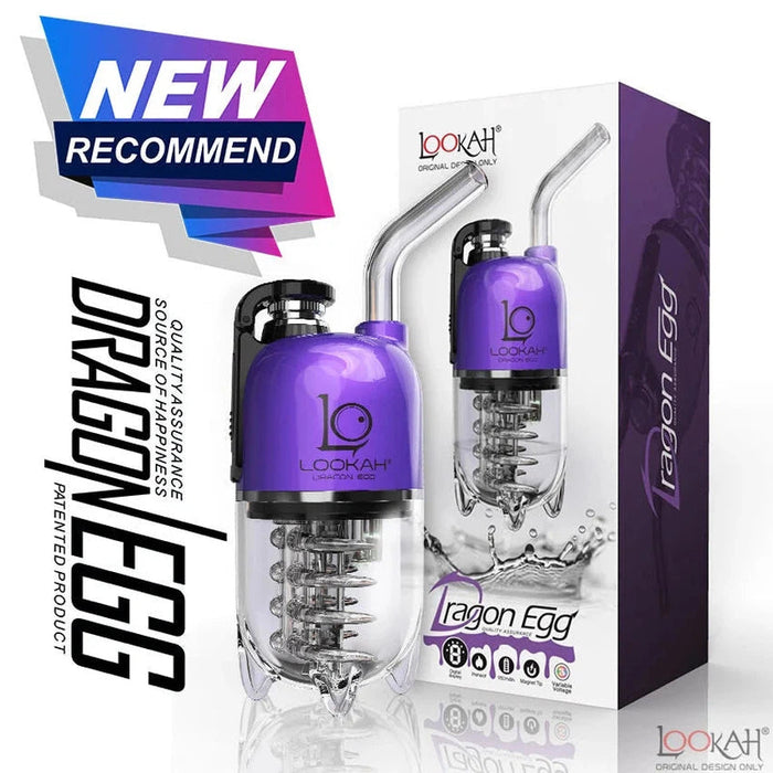Lookah Dragon Egg E-Rig Concentrate Vaporizer - Various Colors - (1 Co ...