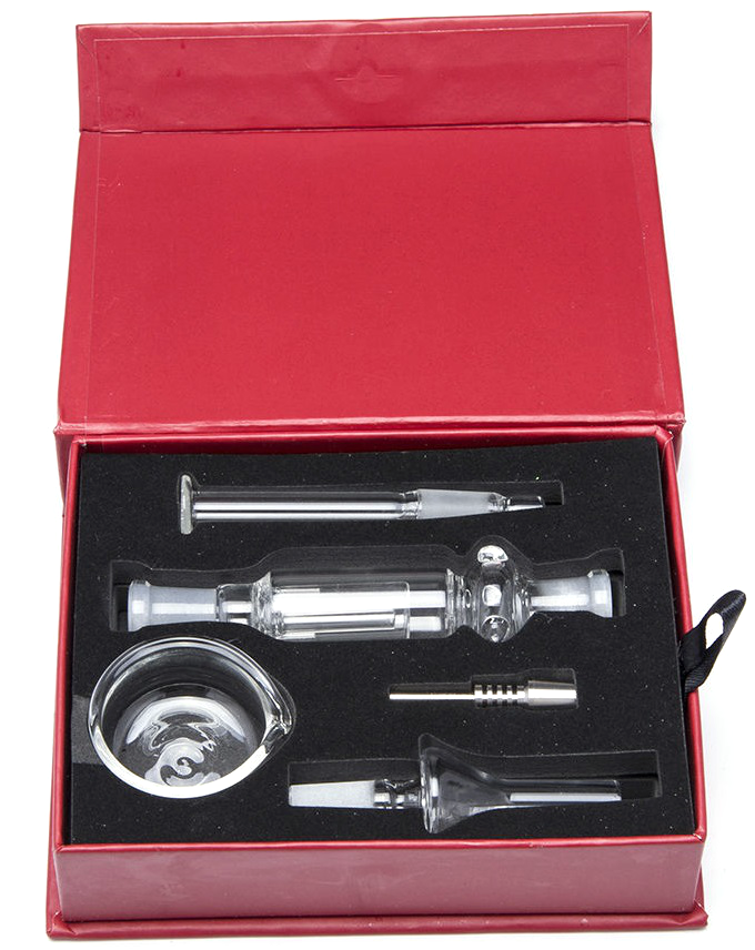 Mini Micro Dab Straw Kit - (1 Count)- MJ Wholesale