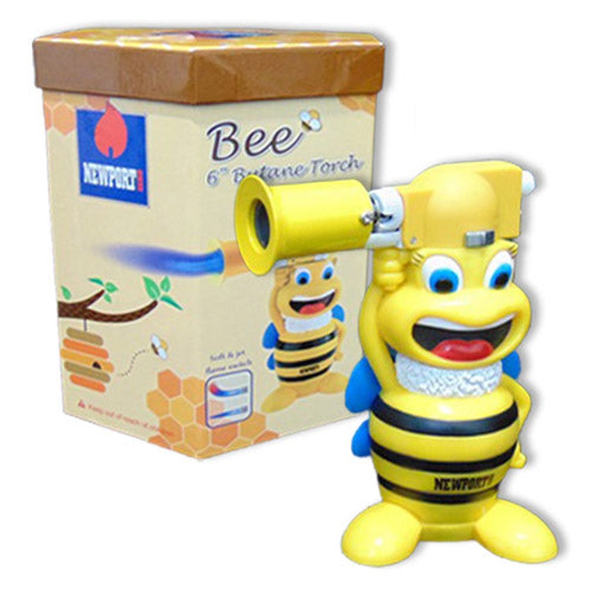 Newport Bee 6" Torch - (1 Count)- MJ Wholesale