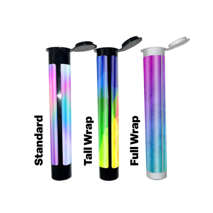 116mm Blunt Tube, with Printed Sticker and Application of sticker! — MJ ...