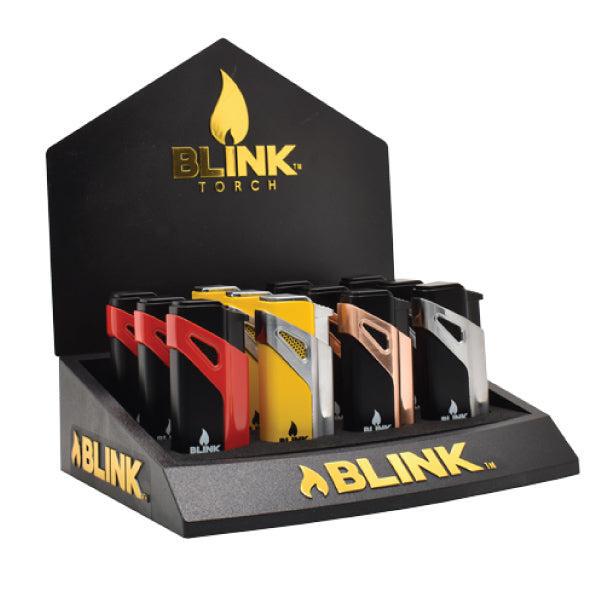 924 - Blink Deco Bold Triple Flame Torch - 12 Count Display — MJ Wholesale