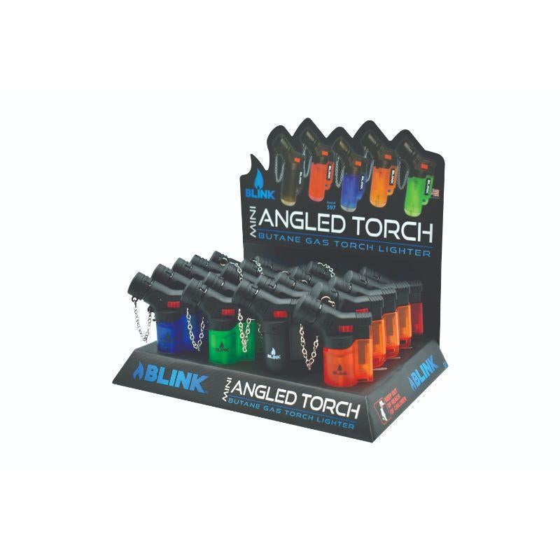 Blink Angled Mini Torch Display - 20CT, 100CT OR 200 Count — MJ Wholesale