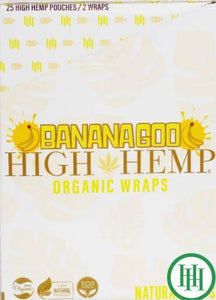 High Hemp Organic Wraps | Various Flavors - 25 Packs/Display — MJ Wholesale