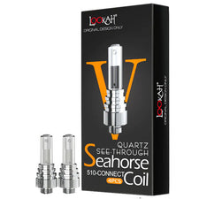 Lookah Seahorse Replacement Coils - Quartz and Ceramic (Various Counts ...