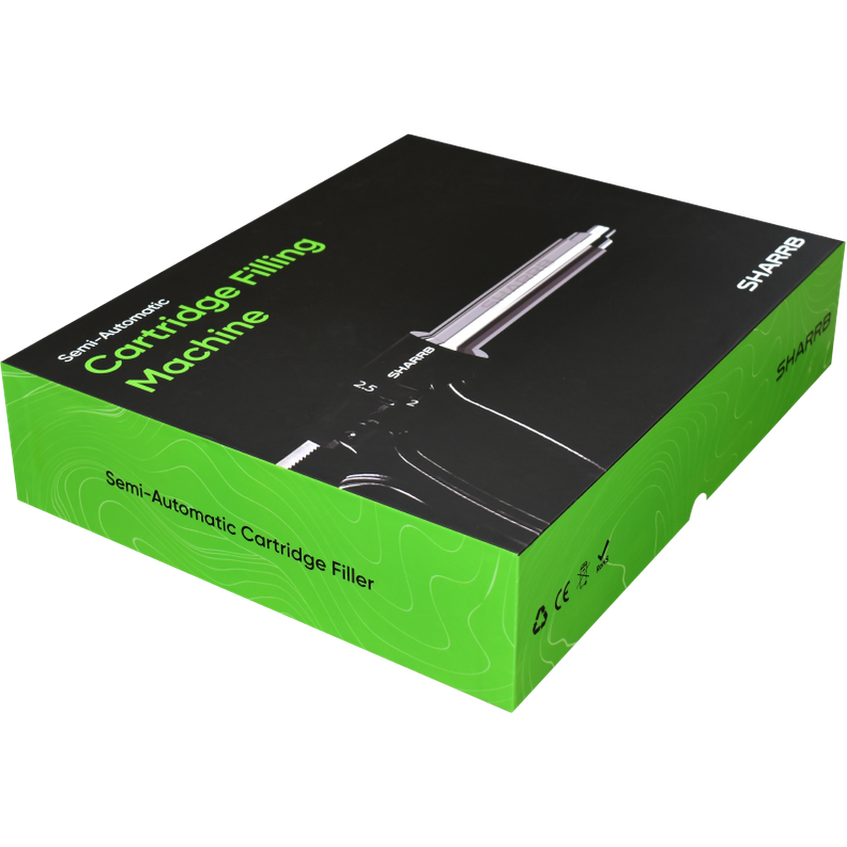 SHARRB V2 Titanium Tube CartFiller Semiautomatic Syringe Gun — MJ Wholesale