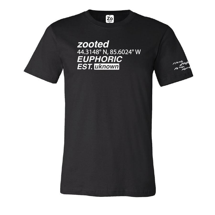 Zooted Euphoric Black T Shirt (1 Count, 3 Count, OR 6 Count) - Shop Eu ...